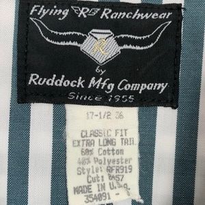 Flying R Ranchwear | Shirts | Flying R Ranchwear Classic Fit Western ...